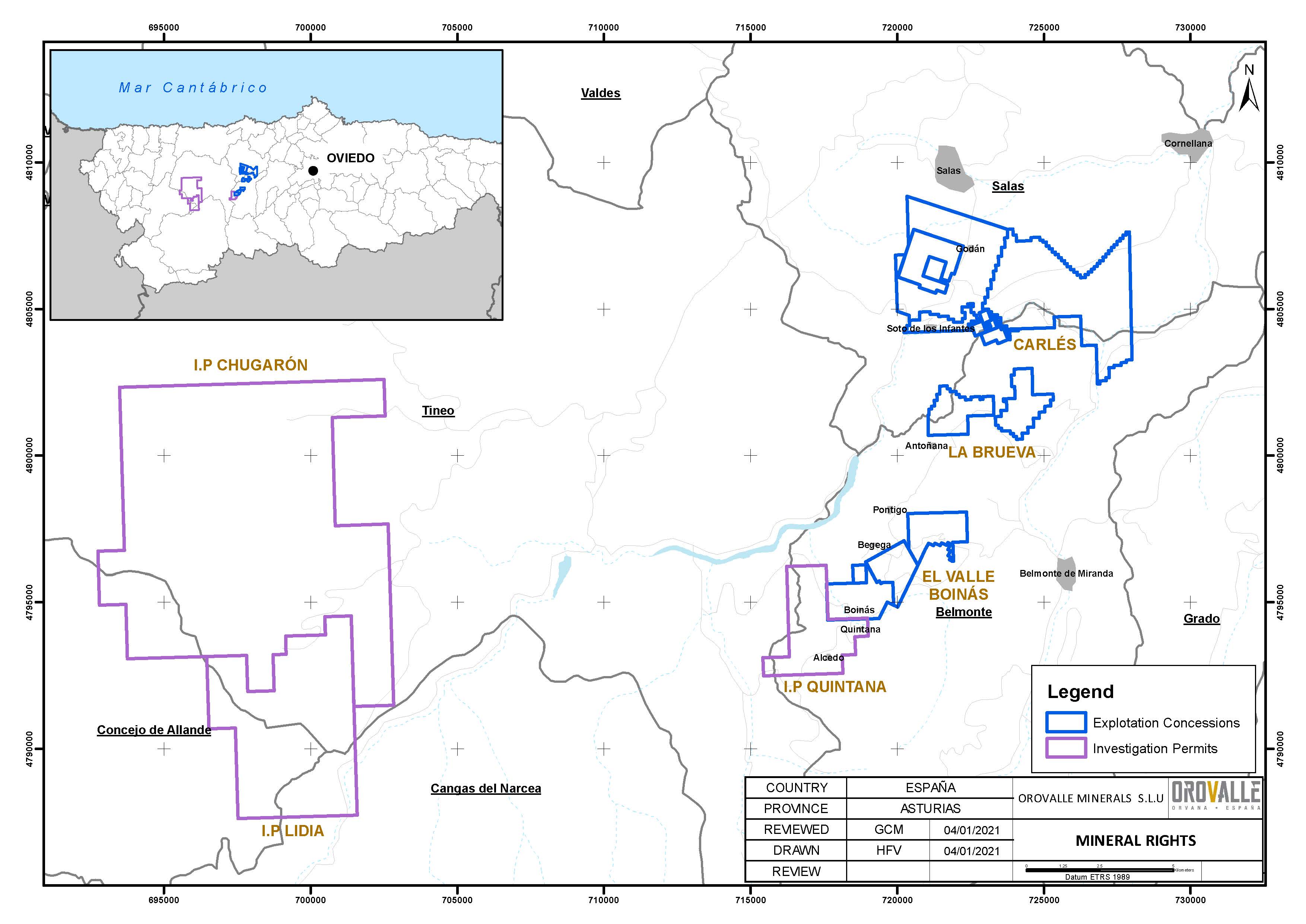 Orvana Minerals Corp. - Operations - OroValle/El Valle